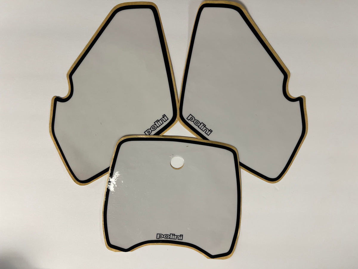 Polini Mini Cross X1 X3 X5 Number Plate Decal Set* – Santa Cruz MotoWorks